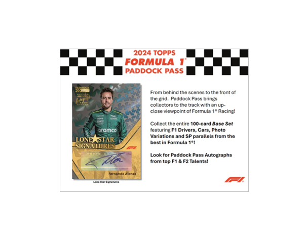 2024 Topps Paddock Pass F1 Formula 1 Hobby Box | ENC Sports Cards